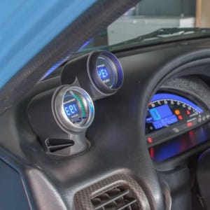Dual gauge pod mount for 1994-2001 Integra DC2 functional defrost vent ...