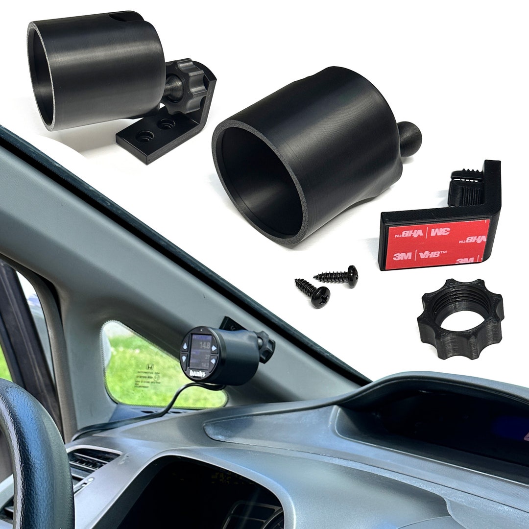Pivot Gauge Pod Mount Swivel Screw on and Adhesive Secure Adjustable ...