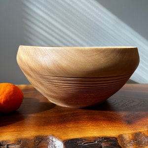 Large Lovely Jacaranda Wood Bowl With Unique Texture Effect - Etsy