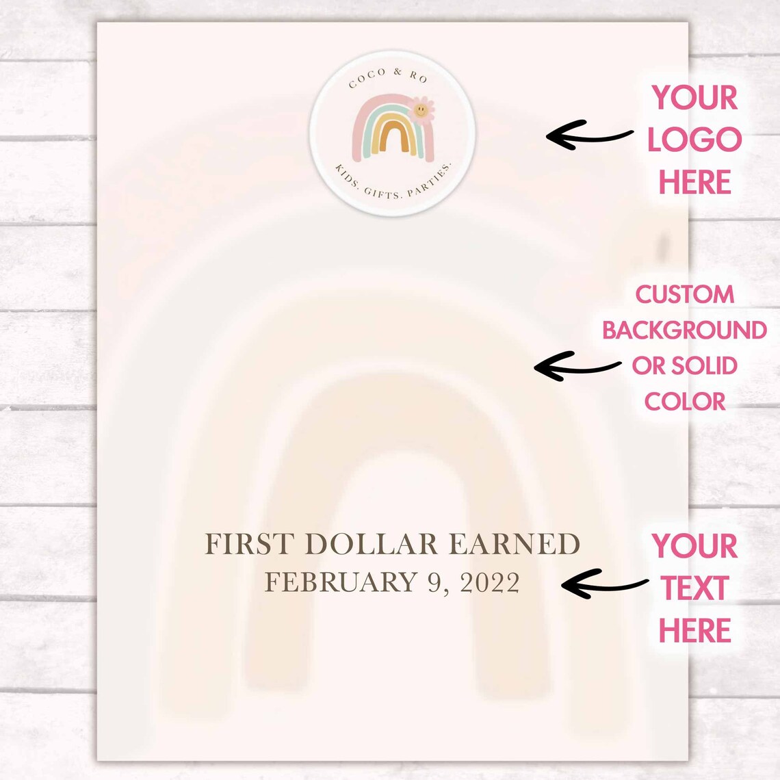 New Business Owner Gift, First Dollar Earned, Entrepreneur, New ...