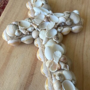Seashell Cross Shell Cross - Etsy