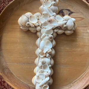 Seashell Cross Shell Cross - Etsy