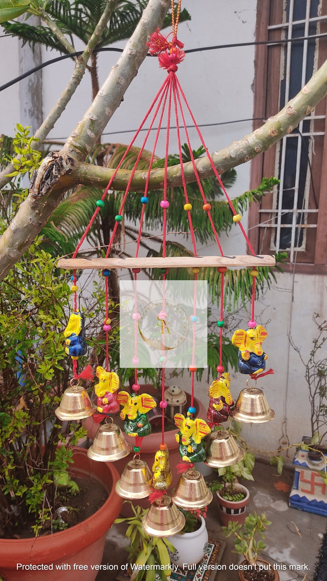 Wind Chime / Windchime Indian Wind Chime Bells, Wind Chime With Bells ...