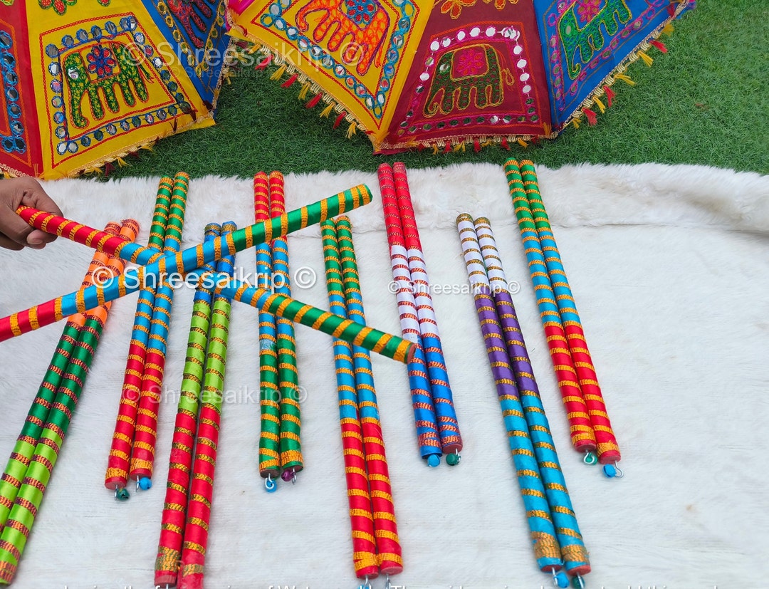 Dandiya for Garba, Navratri Dandiya Indian Dandiya Stick Durgaa Puja ...