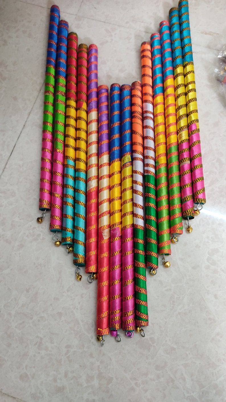 Dandiya for Garba Navratri Dandiya Indian Dandiya Stick - Etsy