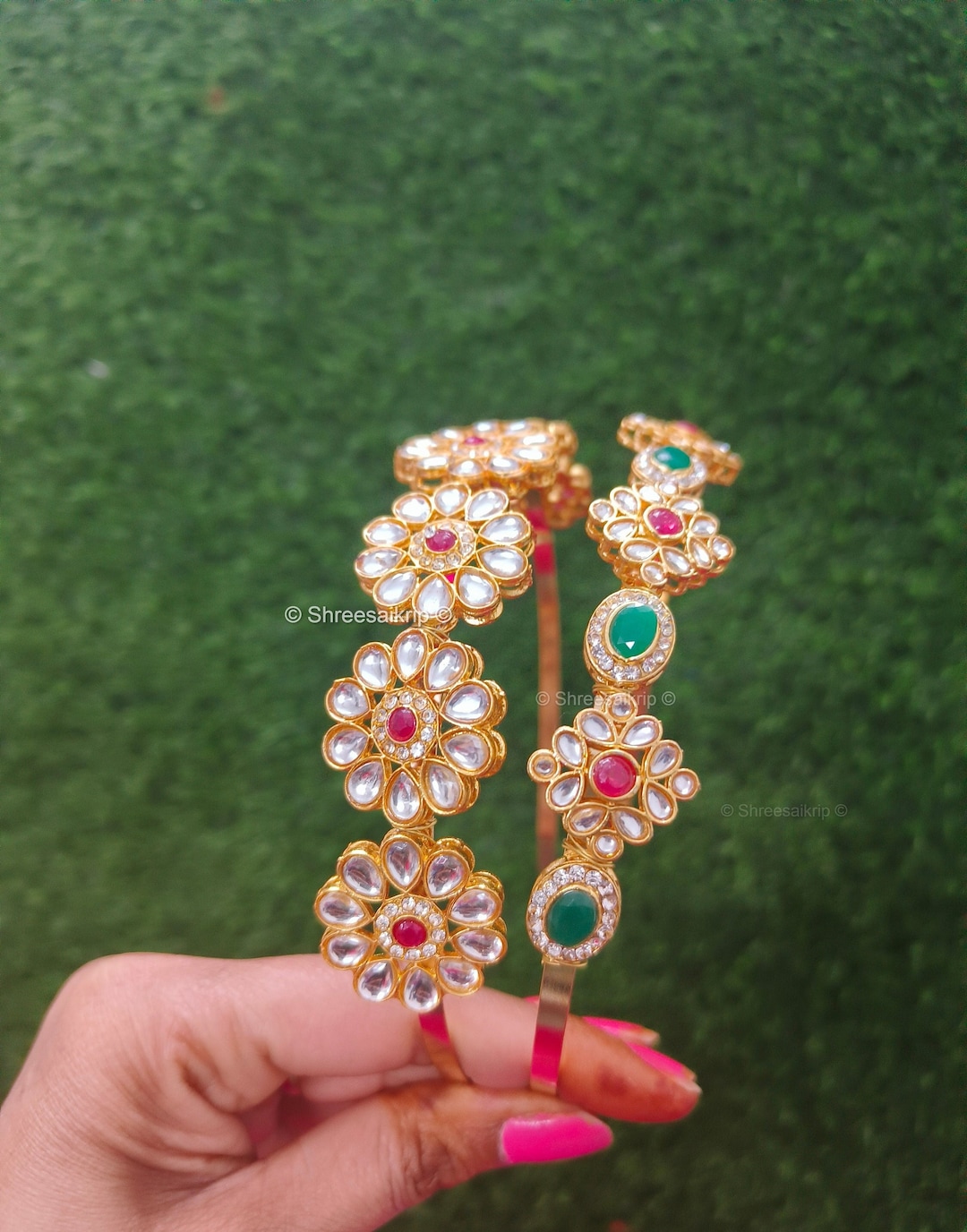 Kundan Head Band, Sheesh Phool Tikka, Bridal Matha Patti, Sheesh Patti ...