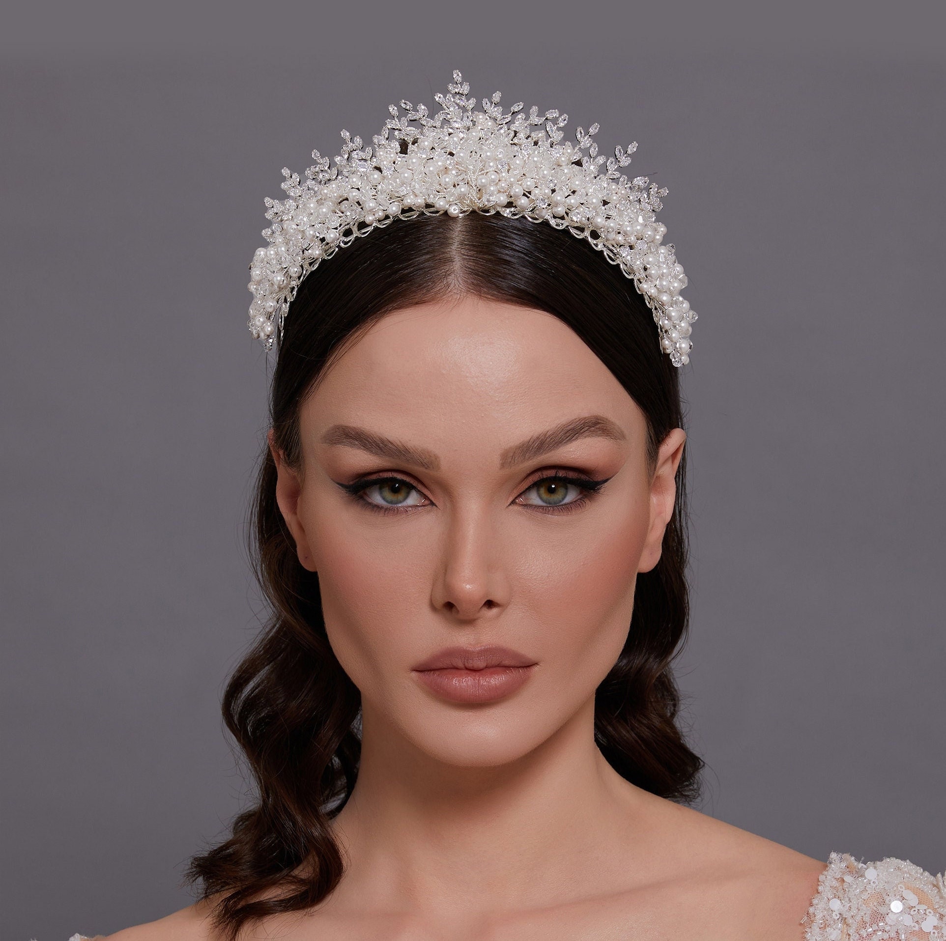 Swarovski Crystal Tiara Crystal Wedding Tiara Wedding Tiara - Etsy