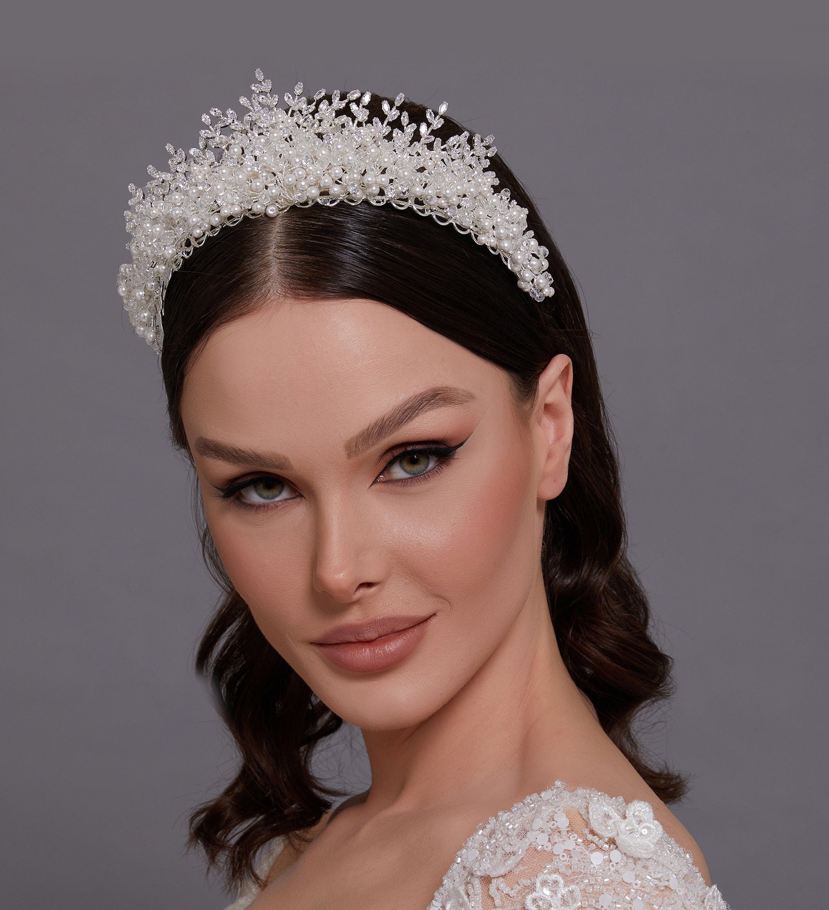 Swarovski Crystal Tiara Crystal Wedding Tiara Wedding Tiara - Etsy