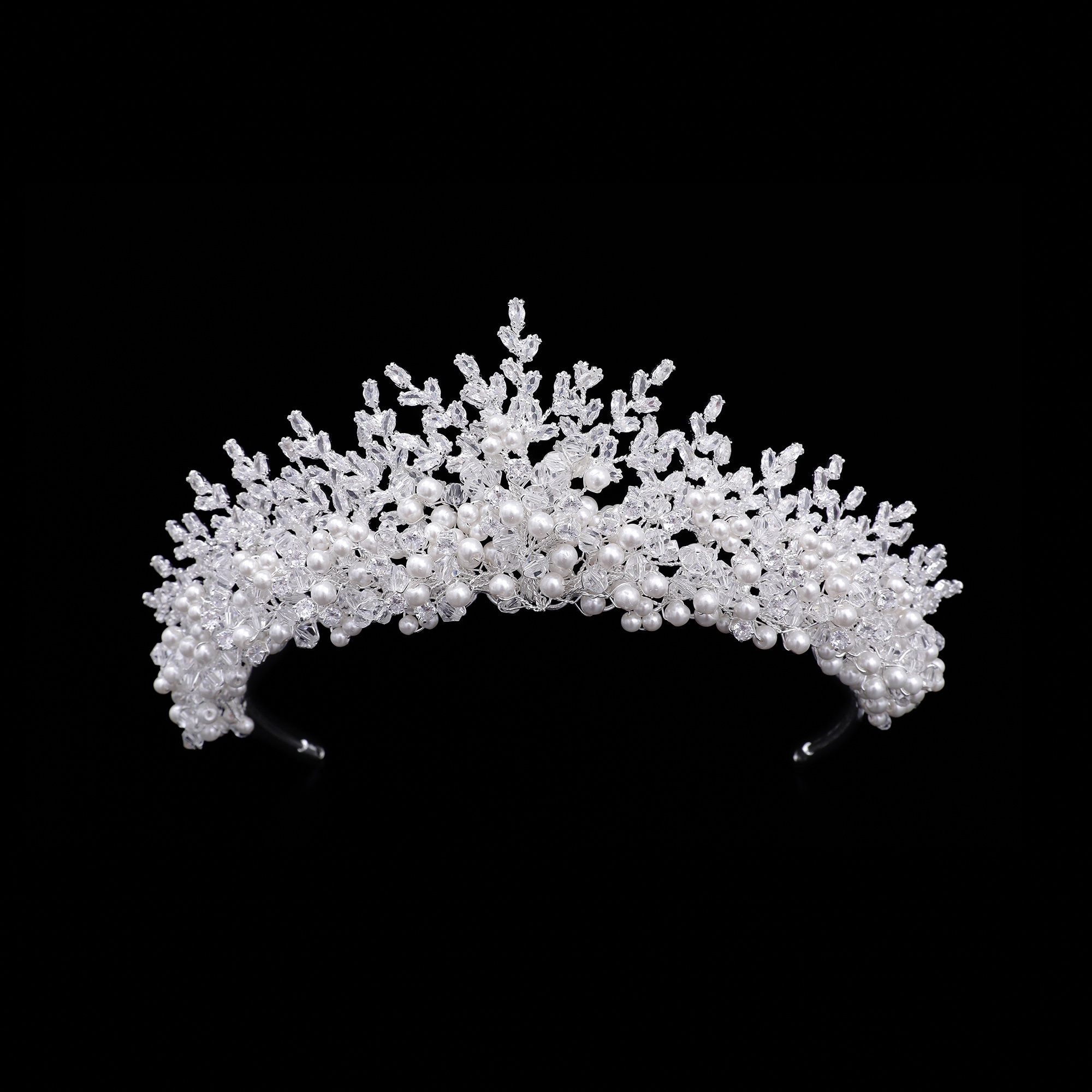 Swarovski Crystal Tiara, Crystal Wedding Tiara, Wedding Tiara, Bridal ...