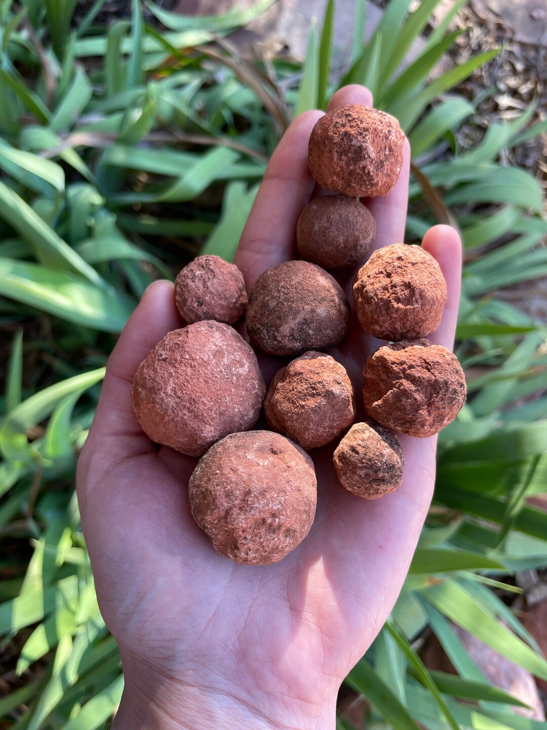 Set of 10 Sedona Vortex Marbles, Cathedral Rock Vortex, Shaman Stones ...