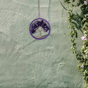 Crystal Moon Tree of Life Window Suncatcher, Home Decor, Gift for Her ...