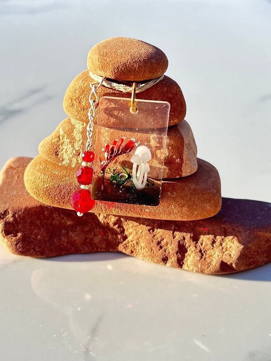 Mushroom Sedona Rock Cairn, Enlightenment, Spiritual, Calming, Zen ...