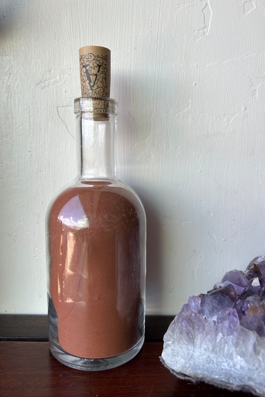 Sedona Sand in Glass Bottle / 1lb of Dirt / Home Decor / Christmas Gift ...