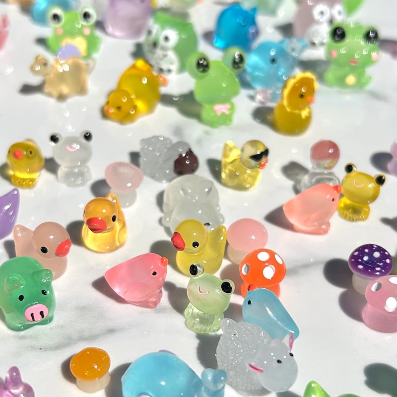 Miniature Resin Animals - Etsy