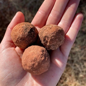 Set of 3 Sedona Vortex Marbles / Cathedral Rock Vortex / Shaman Stones ...