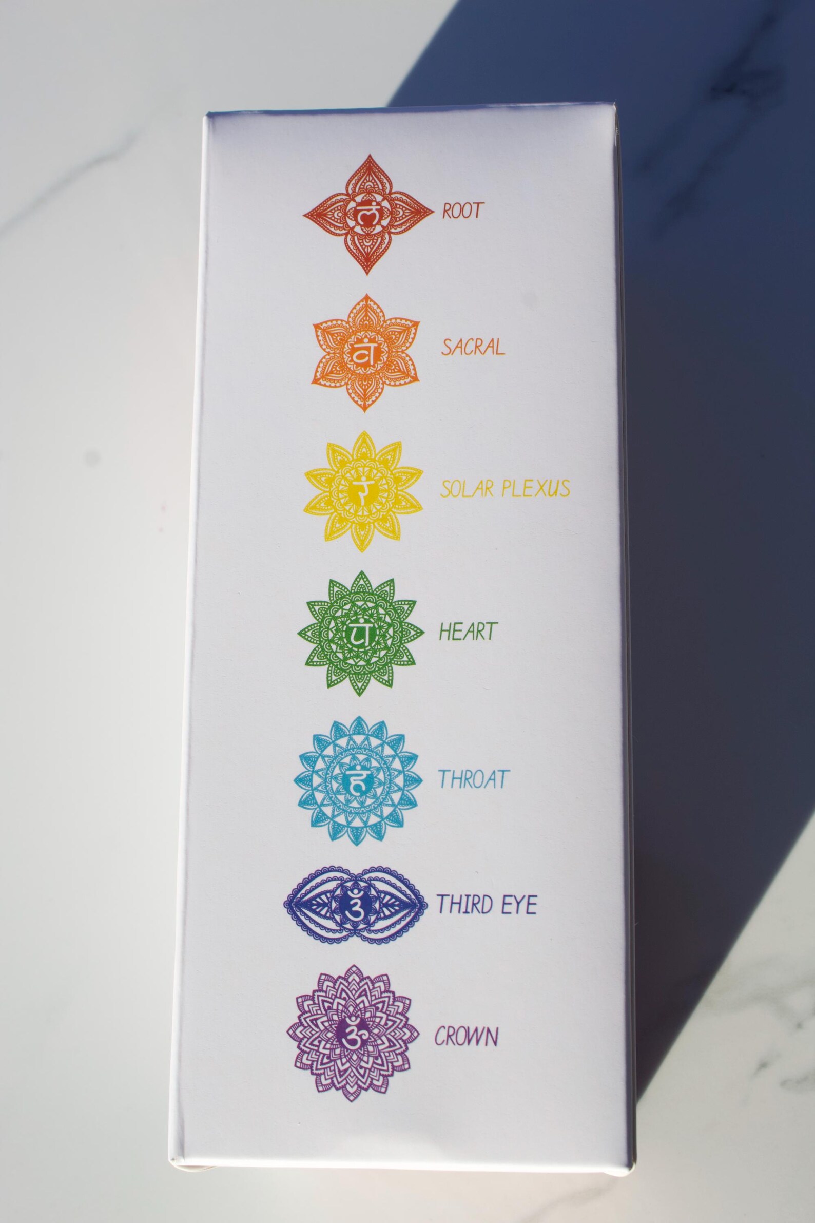 Chakra Chime - Metal Multi-tube Wind Chime, Crisp Sound for Meditation ...
