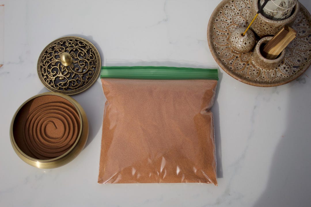 2 Lbs Sedona Tan Beach Sand, Incense Sand, Jar Filler, AZ Souvenir ...