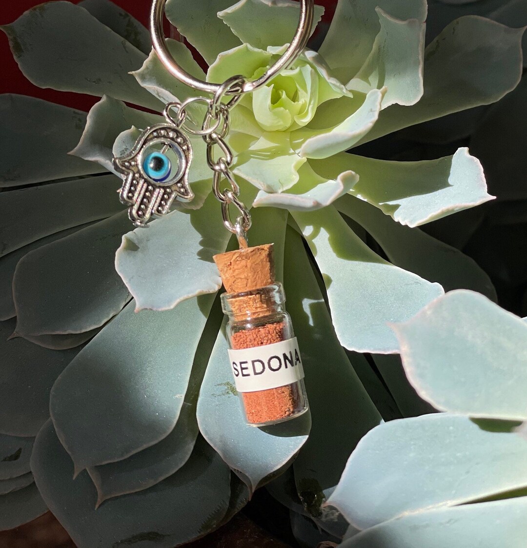 Sedona Keychain, Sedona Sand, Souvenir Gift, Gift for Her/him, Gift for ...