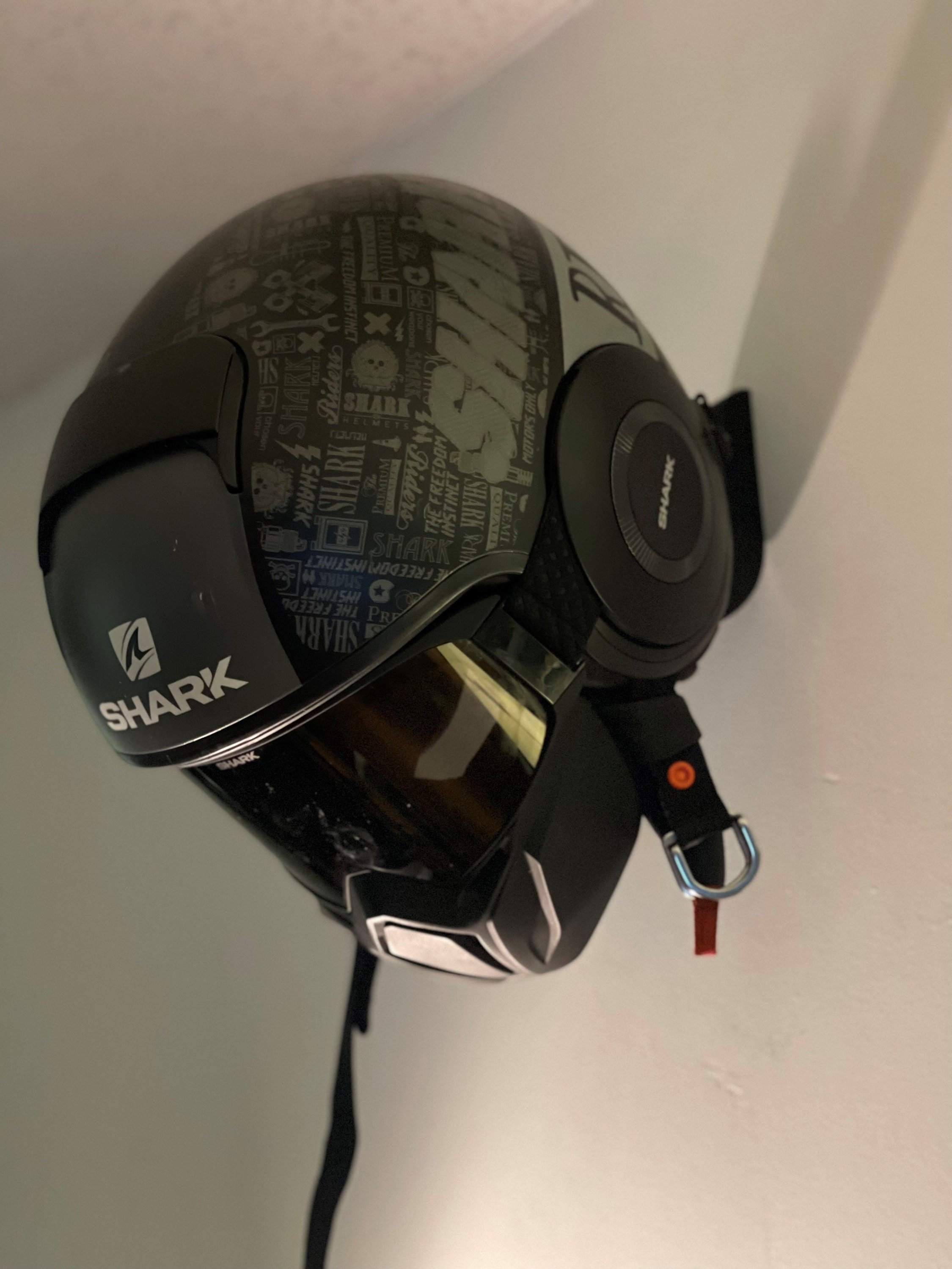 Red Helmet Holder -helmet Display/hanger/wall Hook/support/rack ...