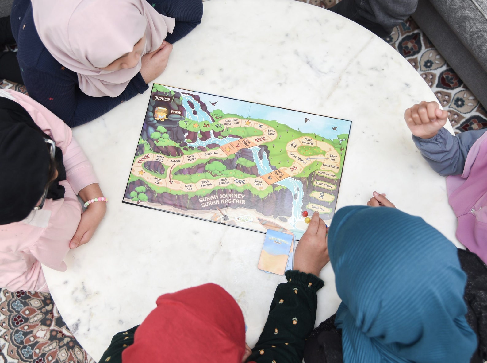 Surah Journey Junior Islamic Board Game | Quran Revision Game - Etsy Canada