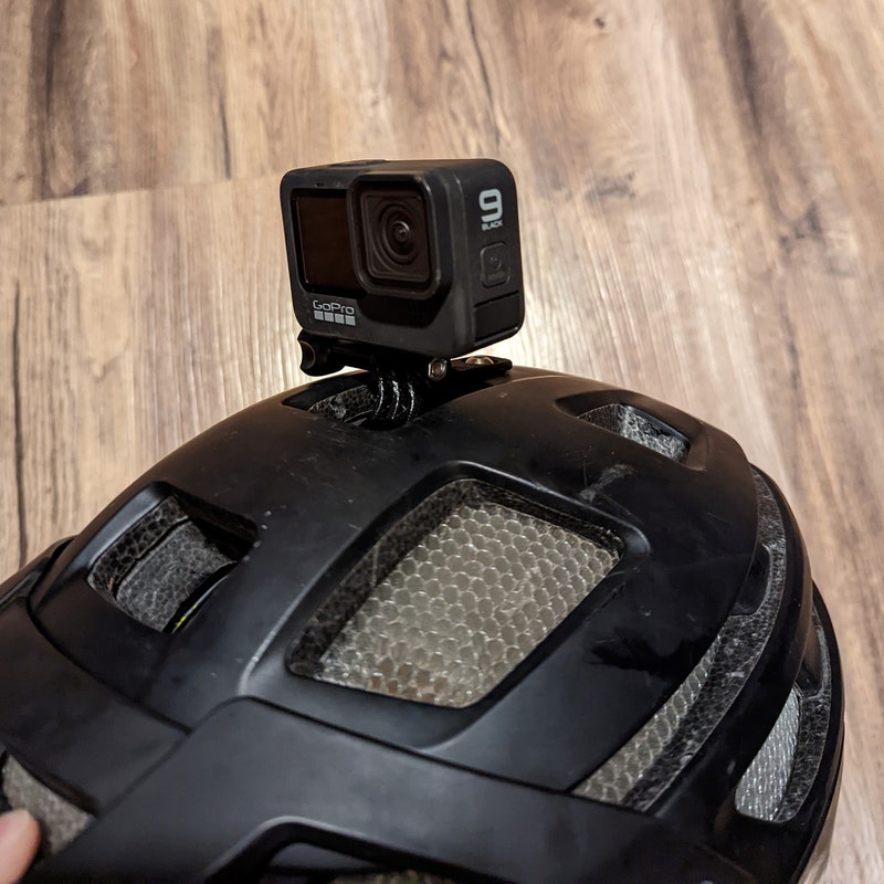 Bike Helmet Camera Mount - Etsy