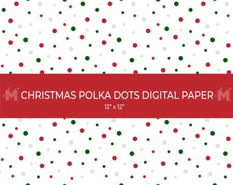 Polka Dot Christmas | Etsy