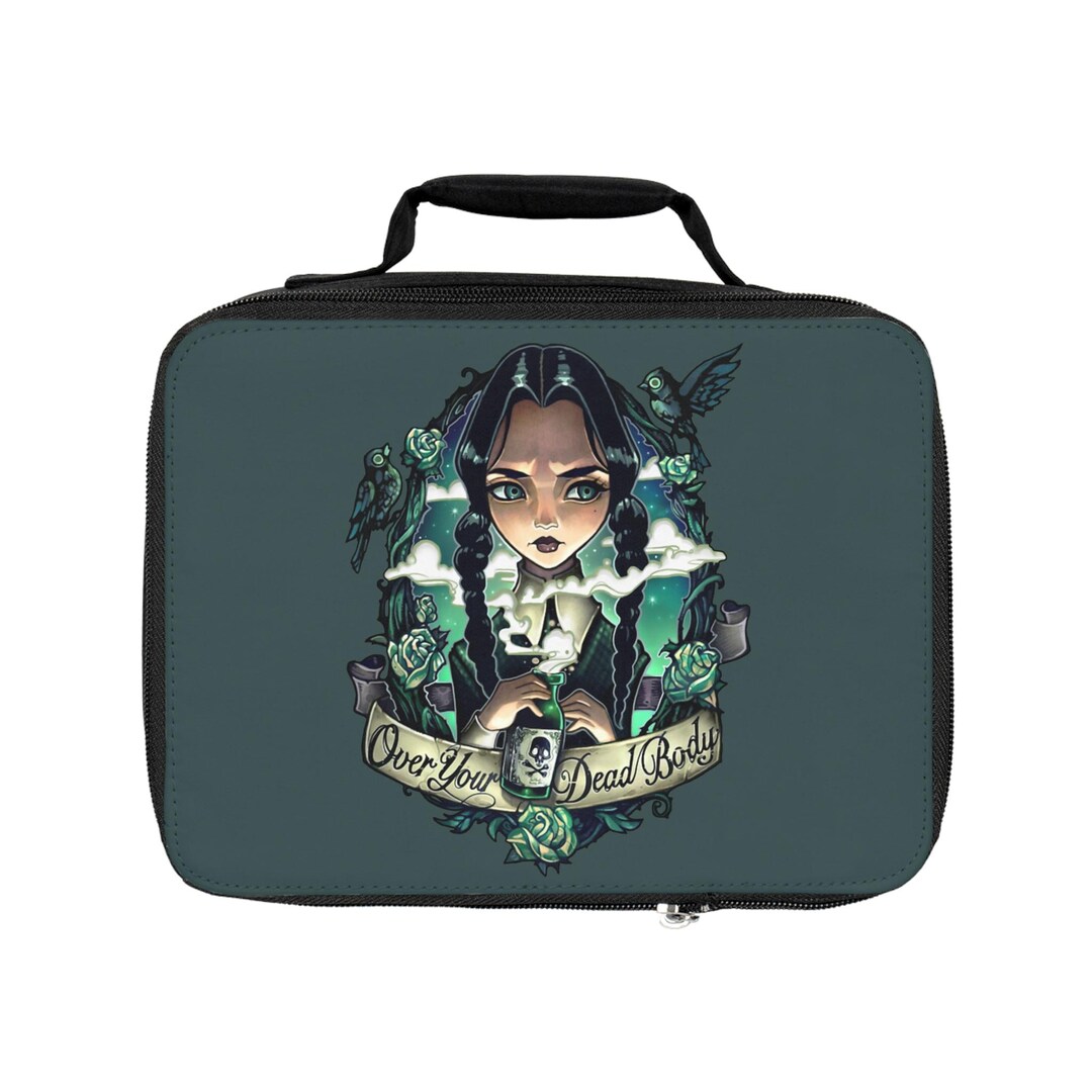 Gothic Lunch Bag, Cute Goth Lunch Box, Insulated Lunch Bag, Goth Lunch ...