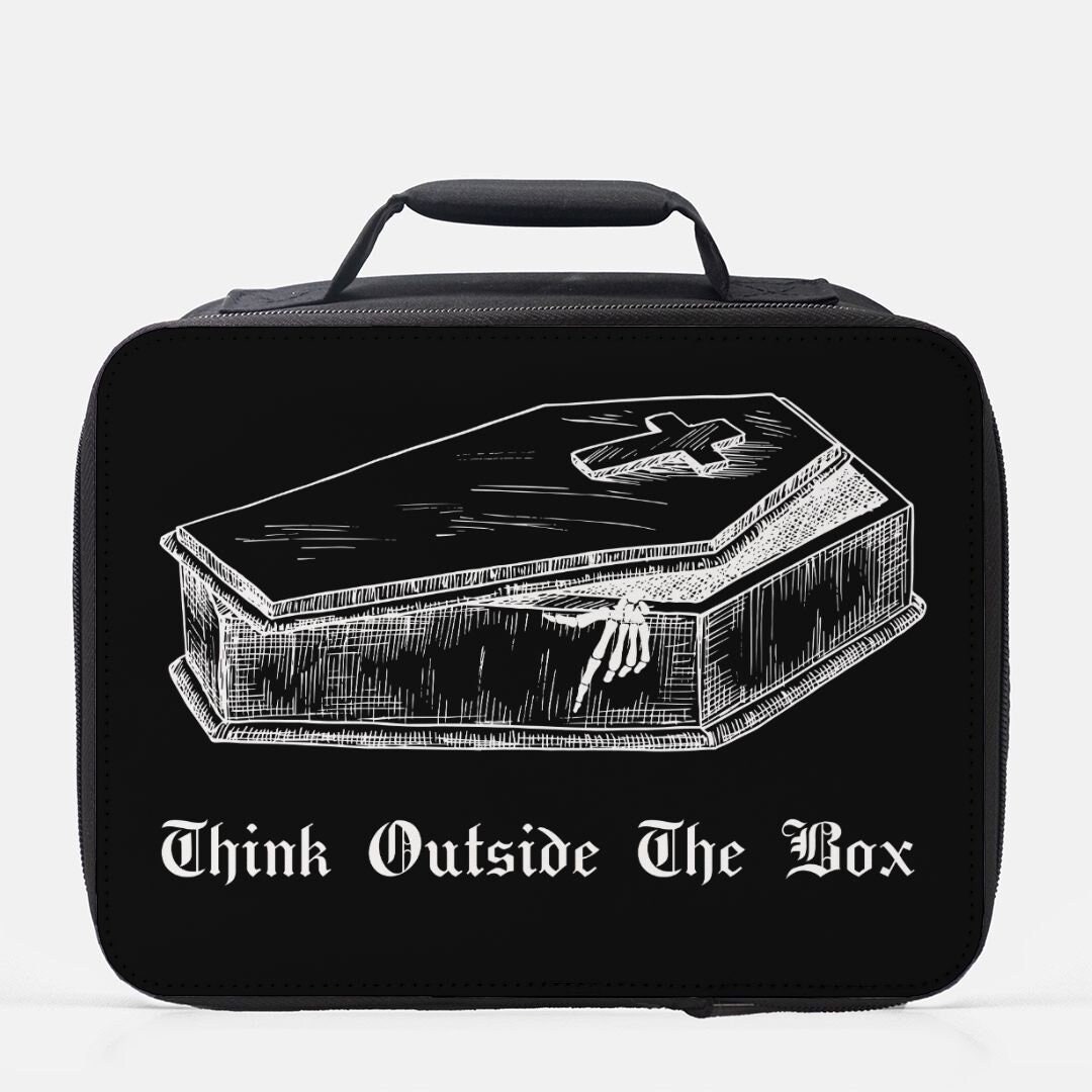 Funny Gothic Lunch Box Insulated, Creepy Lunch Box, Goth Lunch Bag ...