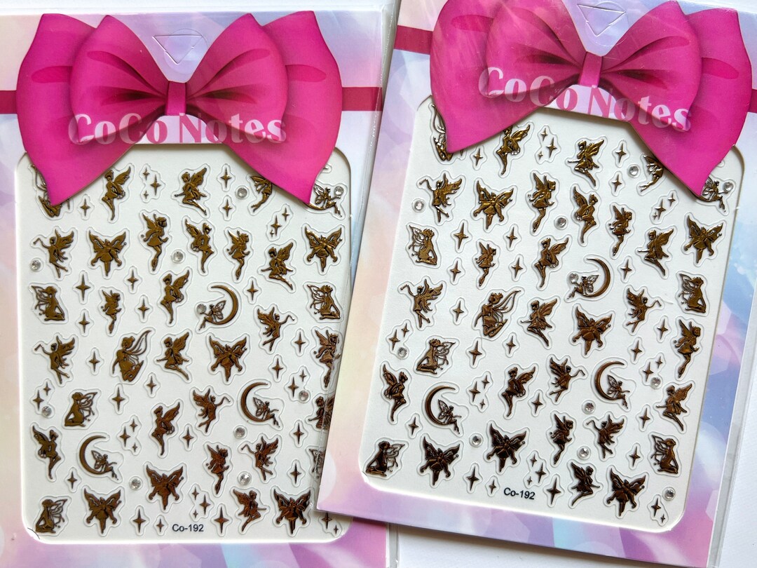 5D Cherub Stickers, Cute Stickers, Angel Stickers, Angel Nail Decals - Etsy