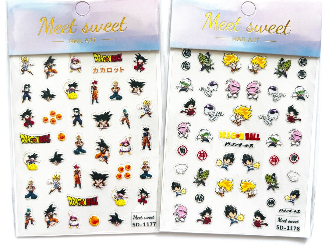 5D Nail Stickers, Cute Stickers, Anime Stickers, Diy Nails, Nail Art ...