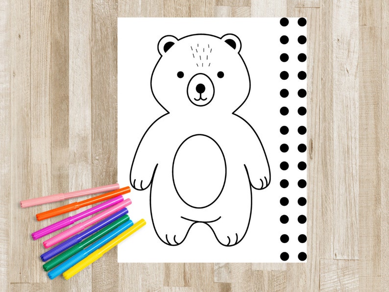 Woodland Animals Coloring Pages, Fall Coloring Sheet, Set of 7 ...