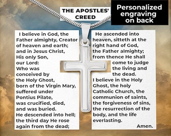 Prayer Card Apostles Creed - Etsy