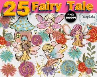 Enchanted Garden Clipart - Etsy