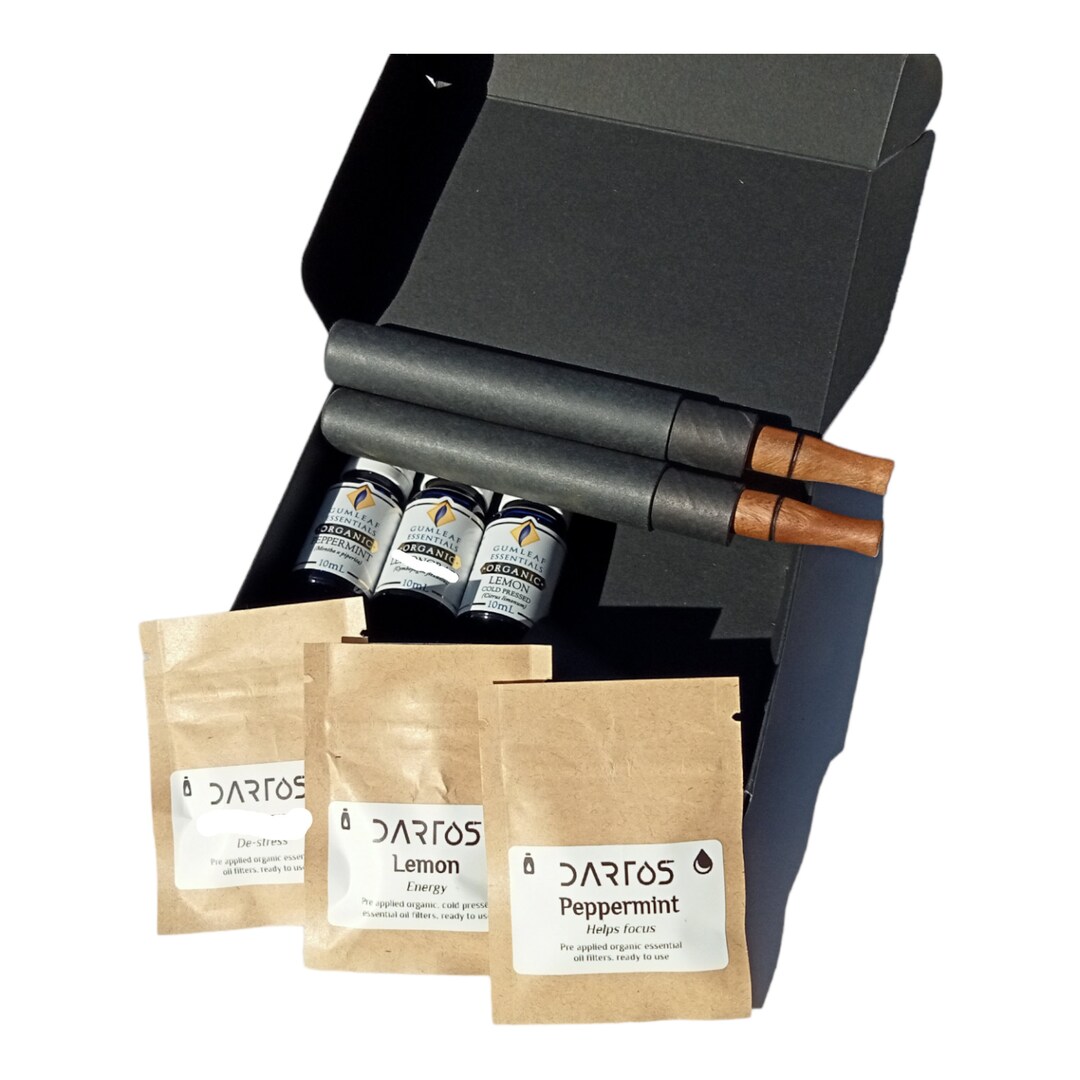 The Dartos DUO Starter Kit Bundle - Aromatherapy Inhaler & Filters - Etsy
