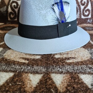 Grey Lowrider Stingy Brim Fedora | Mastermind Hats | Lowrider Fedora - Etsy