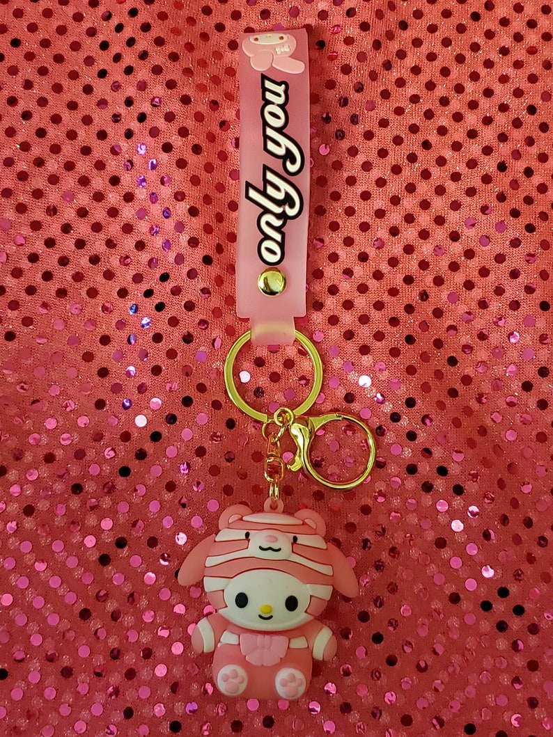 Kuromi Keychain Cute Kuromi Kuromi Heart Eyes Hello - Etsy Australia