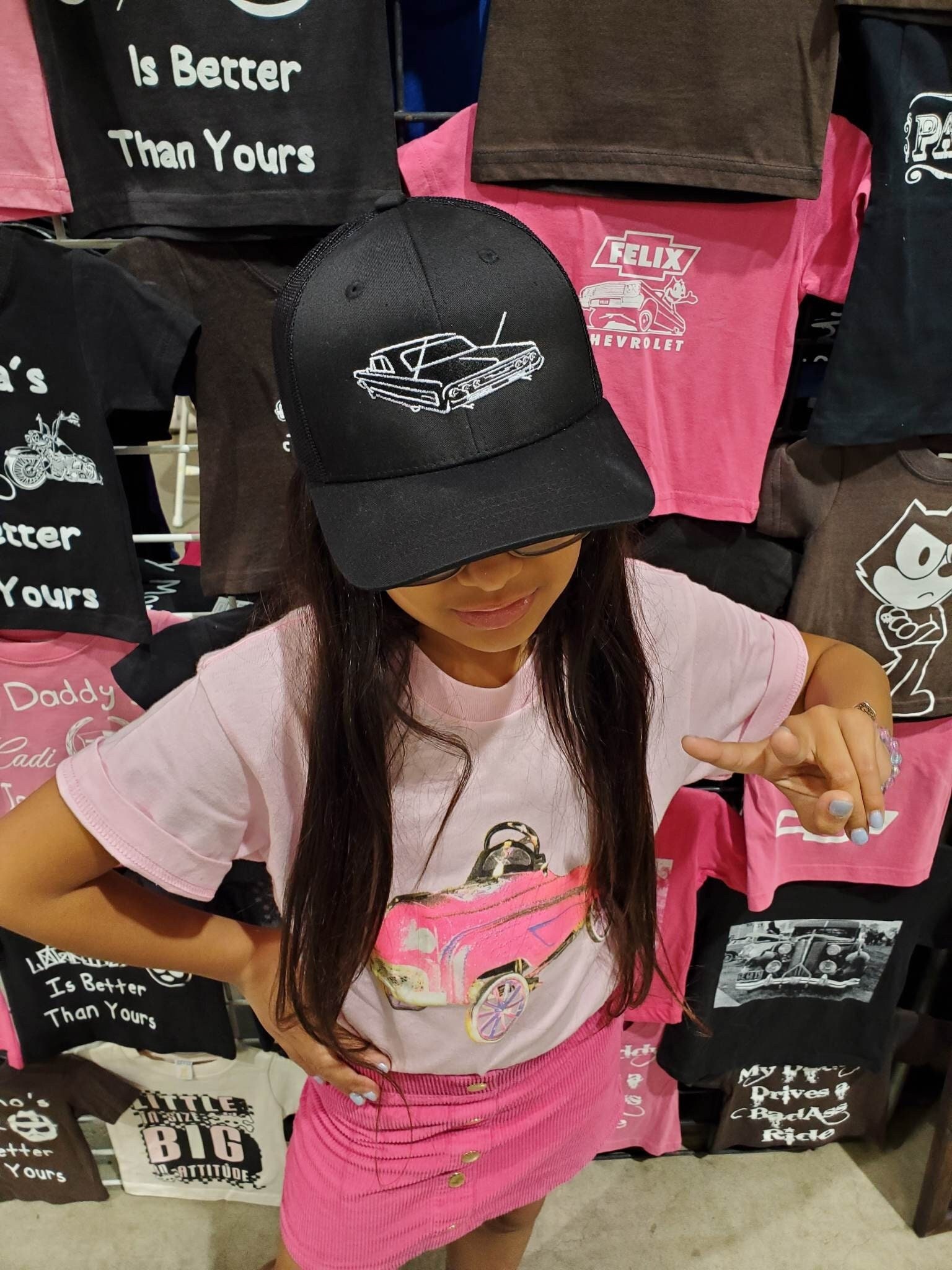 Impala Kids Snapback Hat Embroidery Hats Unisex Hats Lowrider Hats - Etsy