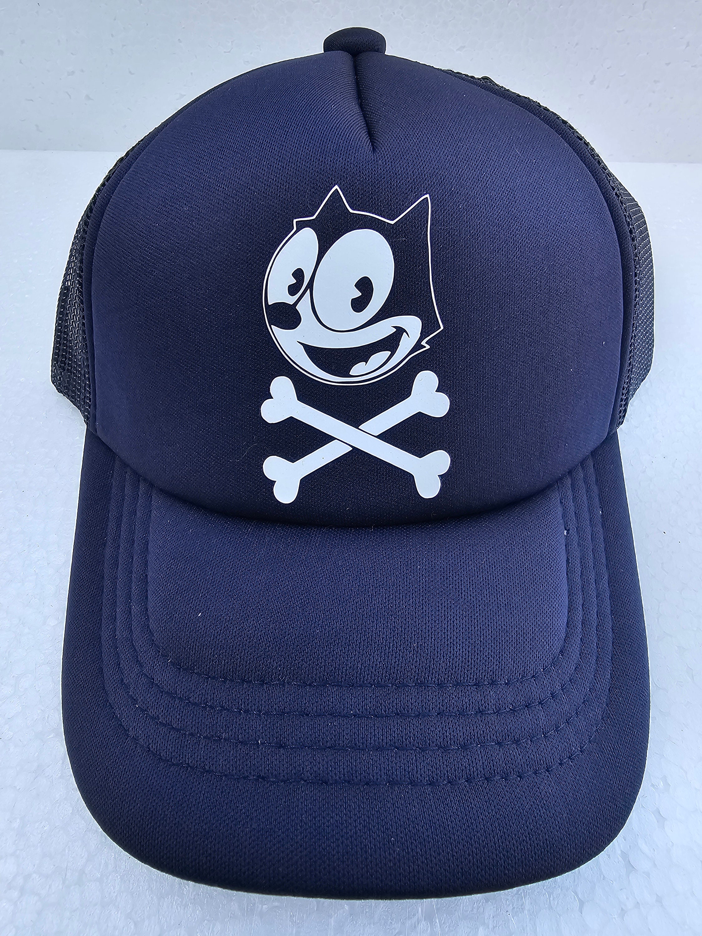 Felix the Cat Bones Trucker Hat - Unisex Snapback - Etsy