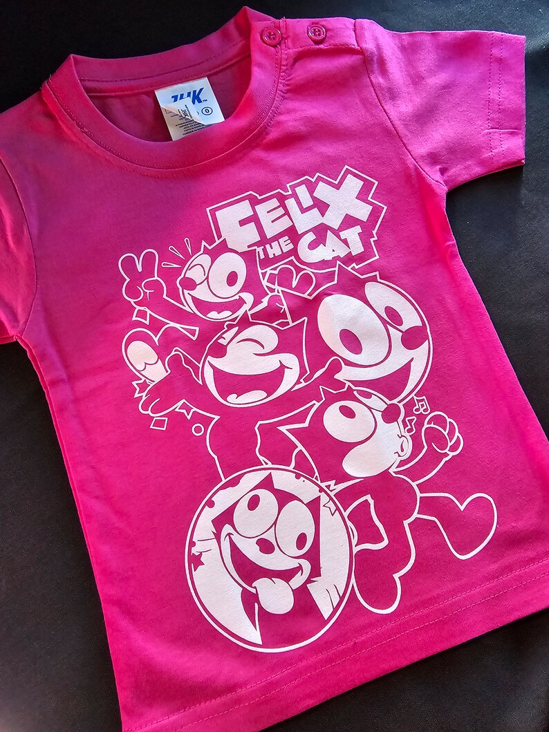 Felix the Cat | El Gato Felix | Silly Felix | Kids Cat Shirt | Infant ...