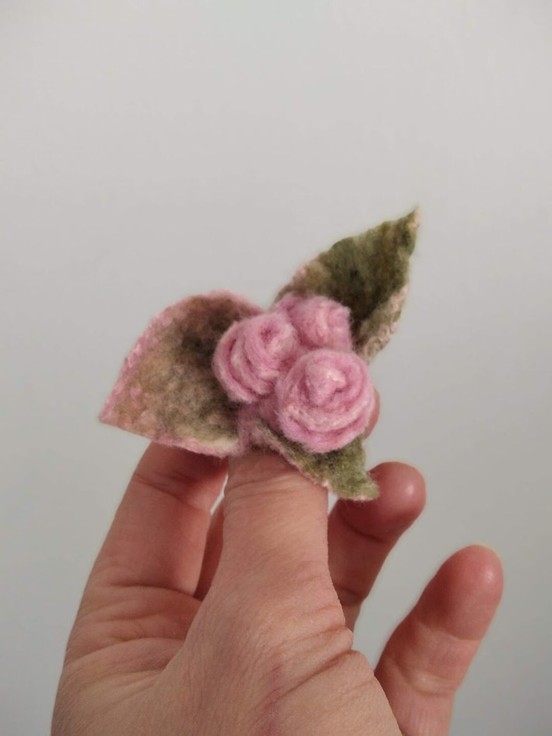 Broche bouquet des roses en laine feutré pour les vêtements - Etsy France