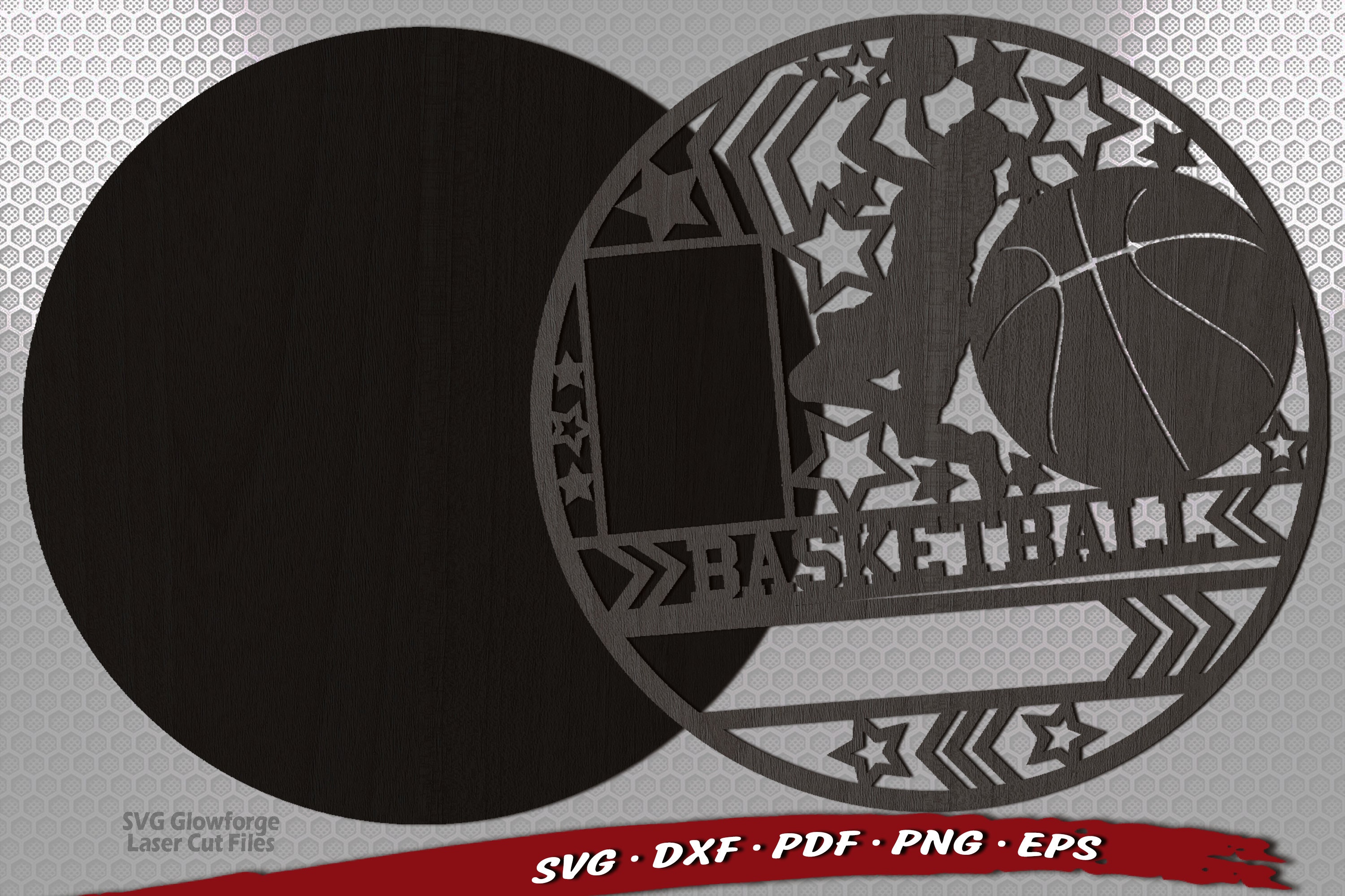 Girls Basketball SVG Files Basketball Glowforge Files - Etsy