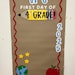 Custom Hand Painted First Day of School Banner - Back to School Door ...