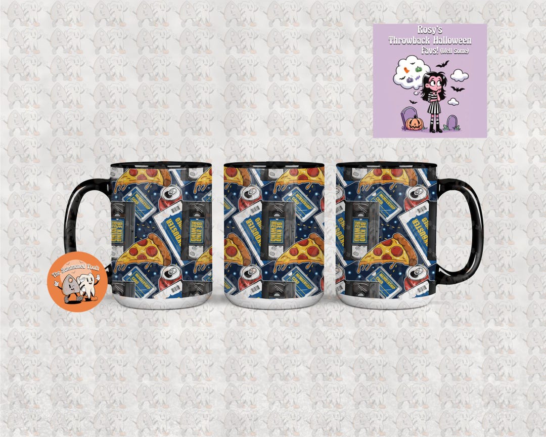 15oz Mug - Blockbuster Movie Night - Throwback Coffee Mug - Coffee Mug ...