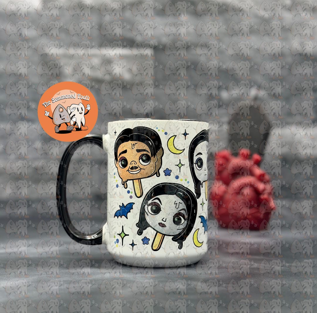 Addams Coffee Mug - Addams Family - Nostalgia - Spooky 15oz Mug ...