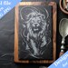 Lion Laser Engraving Design for Slate, Kitchen Decor (digital Files) - Etsy