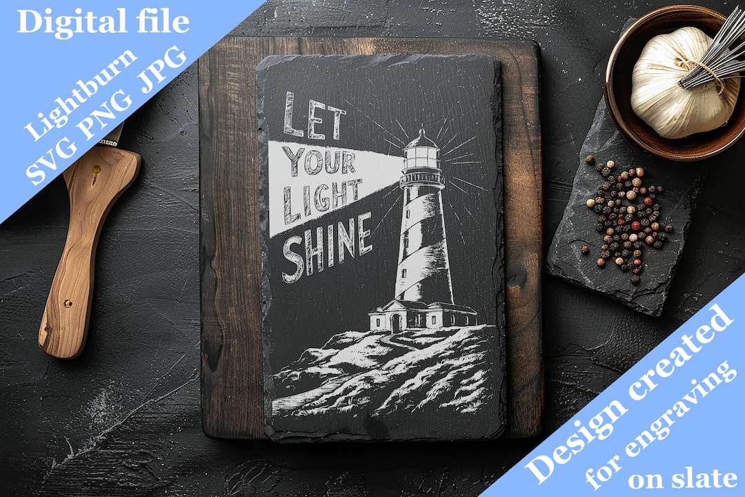 Slate PNG Design for Laser Engraved on Slate, SVG, Chopping Board ...