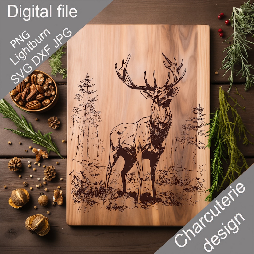 Charcuterie, SVG, Chopping Board, Cutting Board, Kitchen Towel, Laser ...