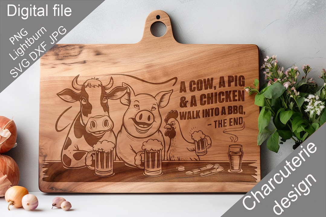 Funny SVG Charcuterie Board, Chopping Board, Cutting Board, Kitchen ...