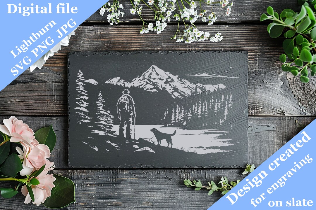 Design for Laser Engraved on Slate SVG File, Chopping Board, Kitchen ...