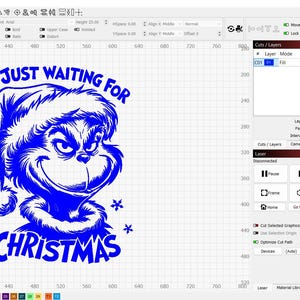 Christmas Grinch Digital Laser Engraved Files SVG Charcuterie Board ...